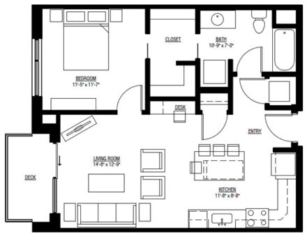 University Row Apartments - Unit 306 - Madison Urban Living